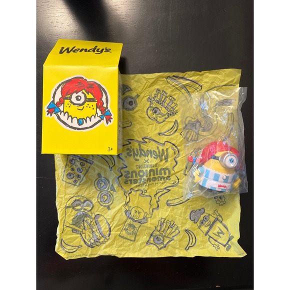 Wendy's | Toys | Wendys X Minions Monsters Toy Wendy Collectible Figure ...